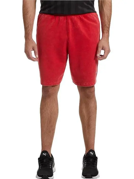 PUMA Scuderia Ferrari Sportswear Sweat Shorts - Red