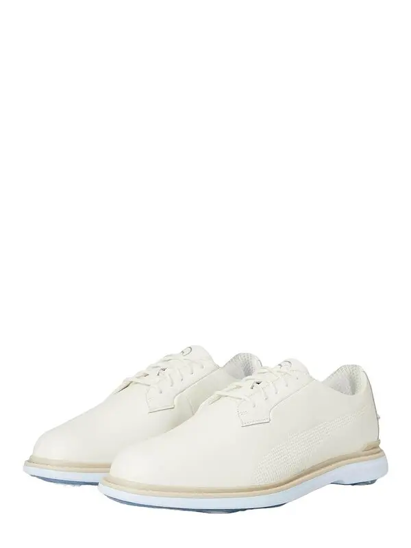 PUMA GOLF Royale Lace-up Leather Golf Shoes - White