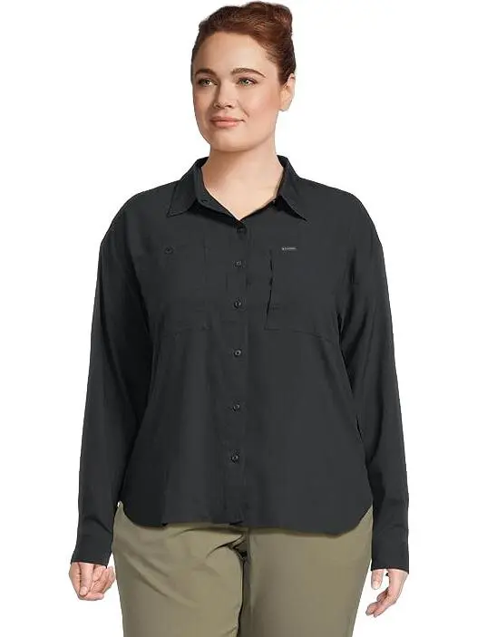 Columbia Silver Ridge Utility Long Sleeve Shirt - Black