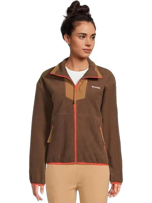 Columbia Sequoia Grove Full Zip Fleece Jacket - Orange