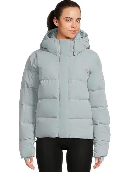 Columbia Puff Hooded Jacket - Blue