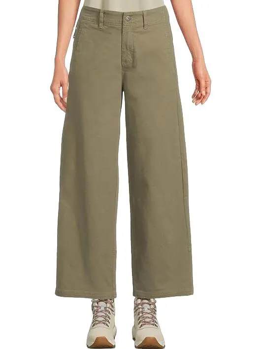 Columbia Wide Leg Casual Pants - Green
