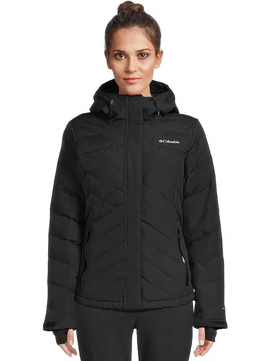 Columbia Down Hooded Jacket - Black
