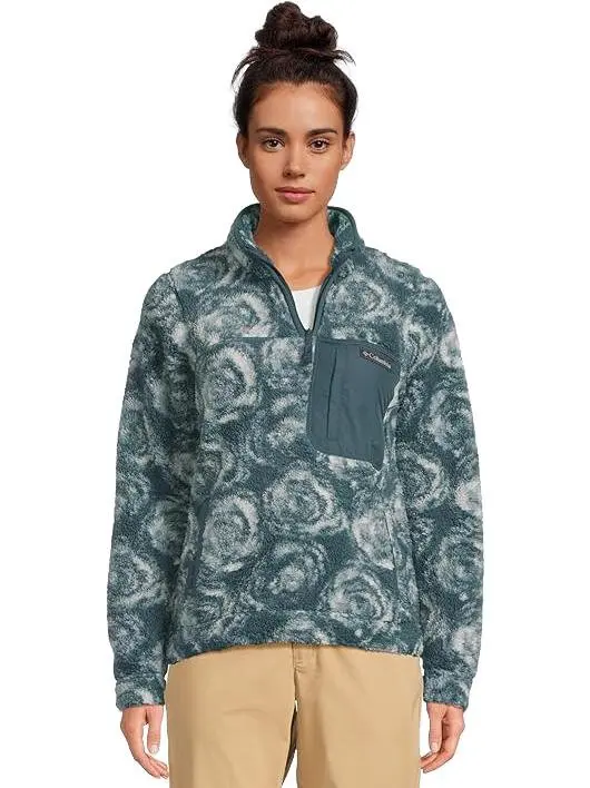Columbia West Bend 1/4 Zip Ii Fleece Jacket - Green