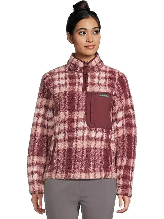 Columbia West Bend 1/4 Zip Ii Fleece Jacket - Red