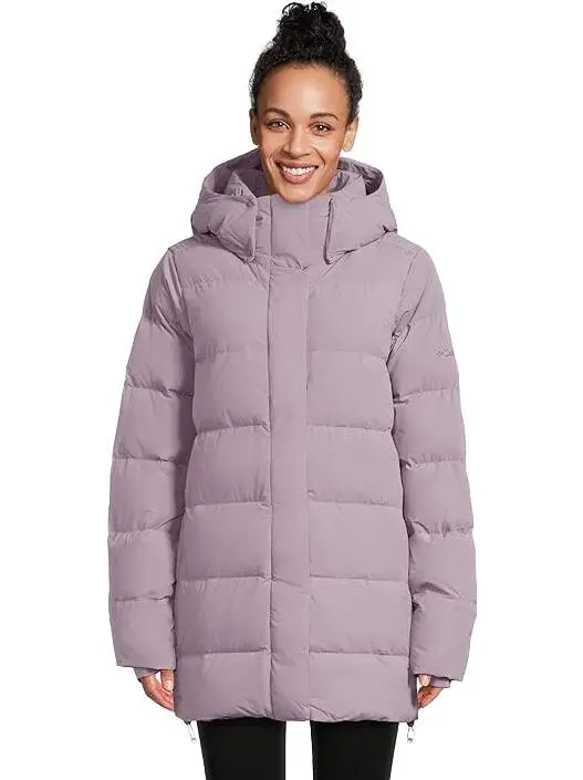 Columbia Amaze Puff Mid Hooded Jacket - Purple