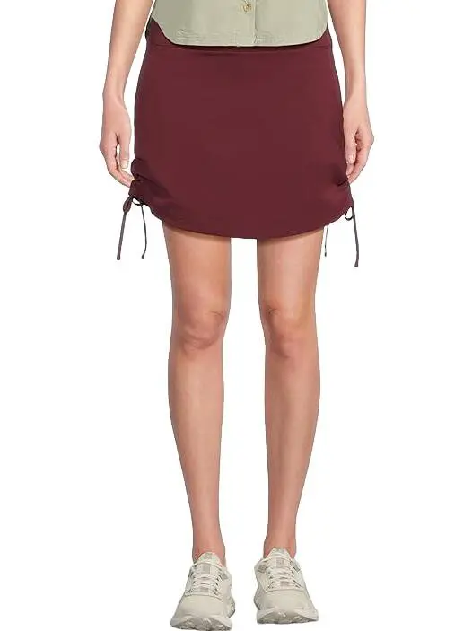Columbia All Seasons Ruched Skort - Brown