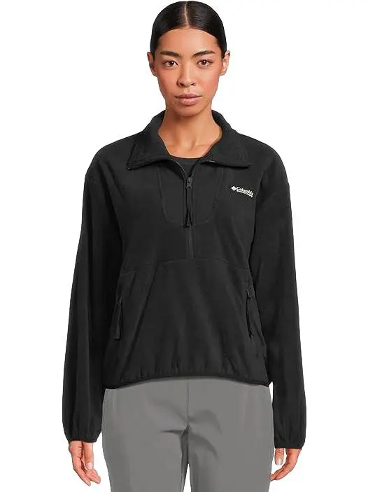 Columbia Sequoia Grove 1/2 Zip Fleece - Black