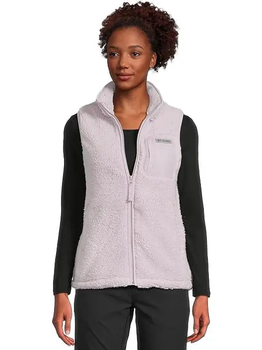 Columbia West Bend Vest Ii Zip-up Fleece Vest With Stand Collar - Purple