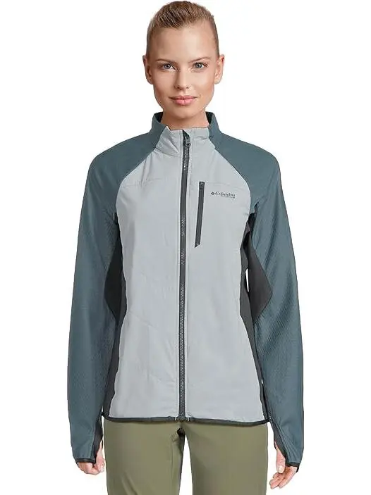Columbia Arctic Crest Hybrid Full Zip Coat - Blue