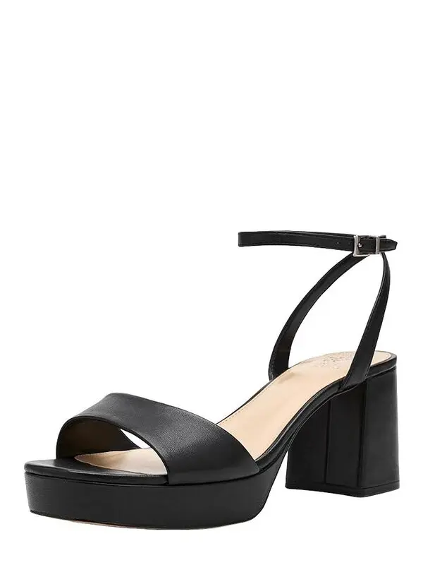 Vince Camuto Pendreya Platform Sandals - Black