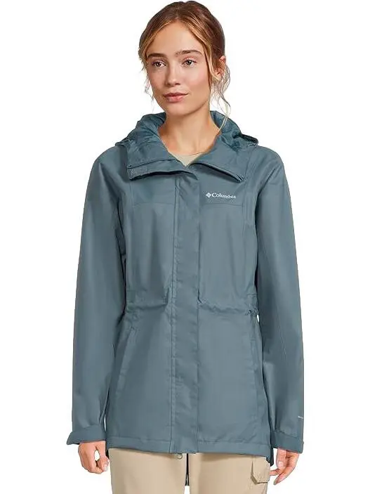 Columbia Hikebound Ii Long Jacket Coat - Blue
