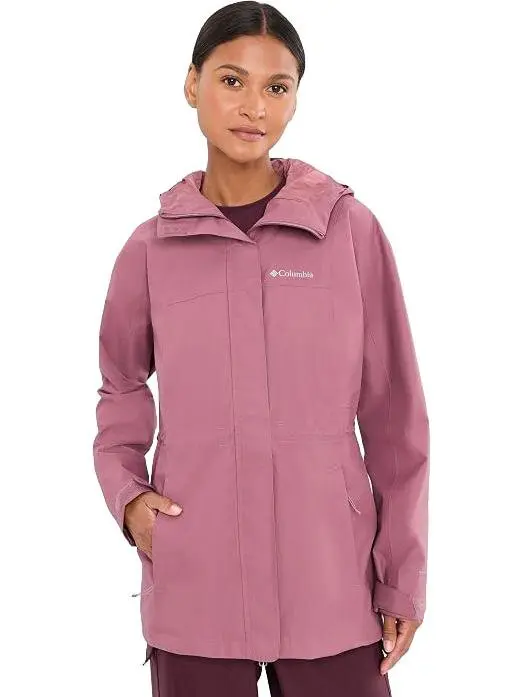 Columbia Hikebound Ii Long Jacket - Brown