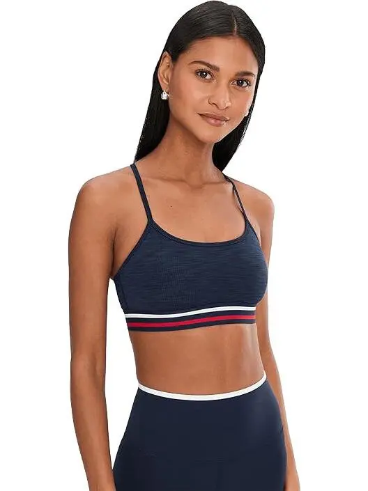 Splits59 Cali Active Rib Bra Bra Dark Chocolate - Navy