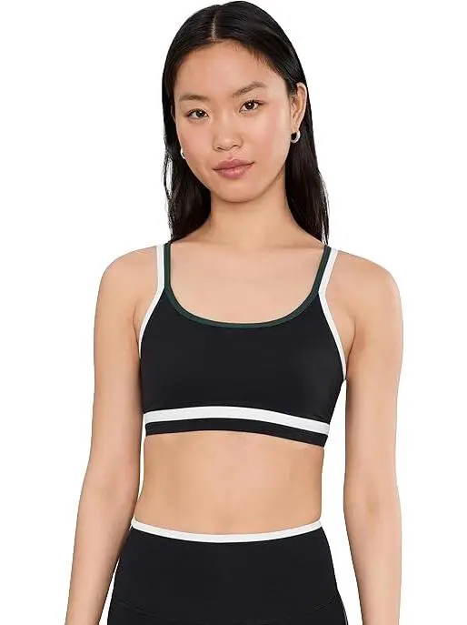 Splits59 Eva Rigor Double Strap Bra Bra Black/military - Multi