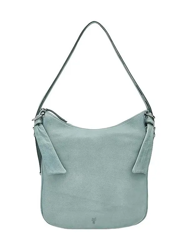 THE FRYE COMPANY Nora Leather Backpack Hobo Shoulder Bag - Blue
