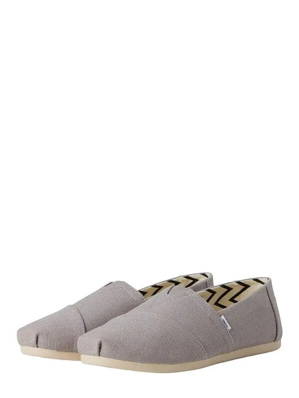 Toms Classic Alpargata Heritage Canvas Slip-on - Gray