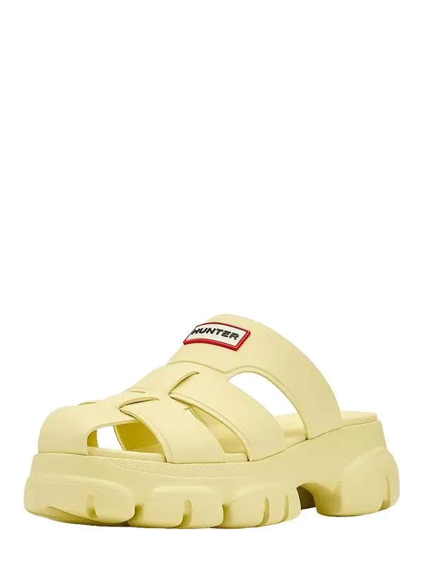 Hunter Bonnie Chunky Platform Sandals - Yellow
