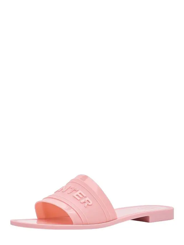 Hunter Marina Flat Slip-on Sandals - Pink