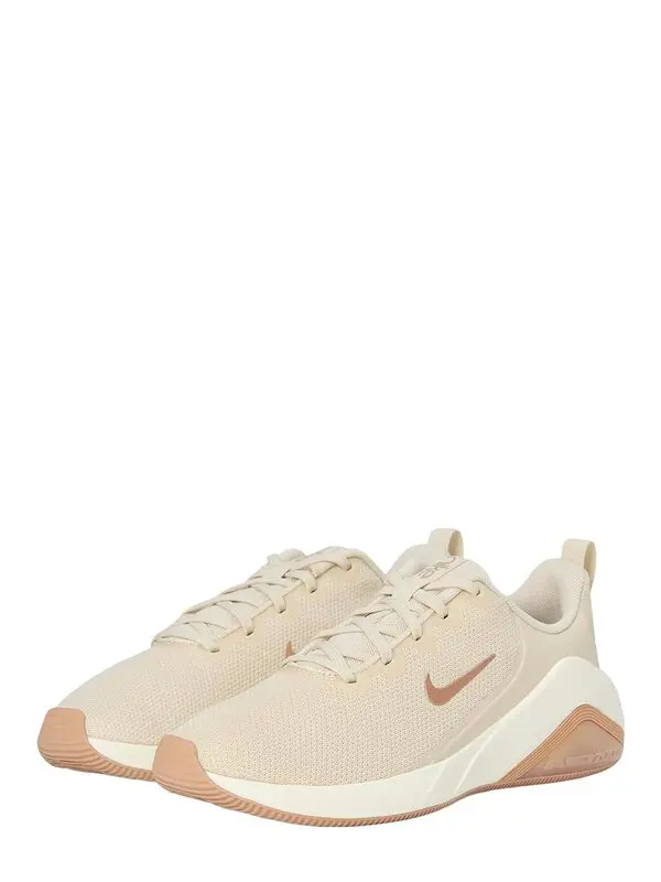 Nike Bella 7 Low Top Lace Up Athletic Sneakers - Tan