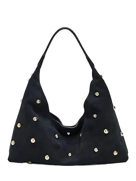 Madewell Studded Suede Shoulder Bag - Multi