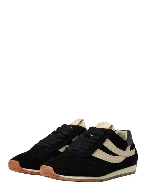 Vince Oasis Runner-w "moonlight/ Mesh" Sneakers - Black