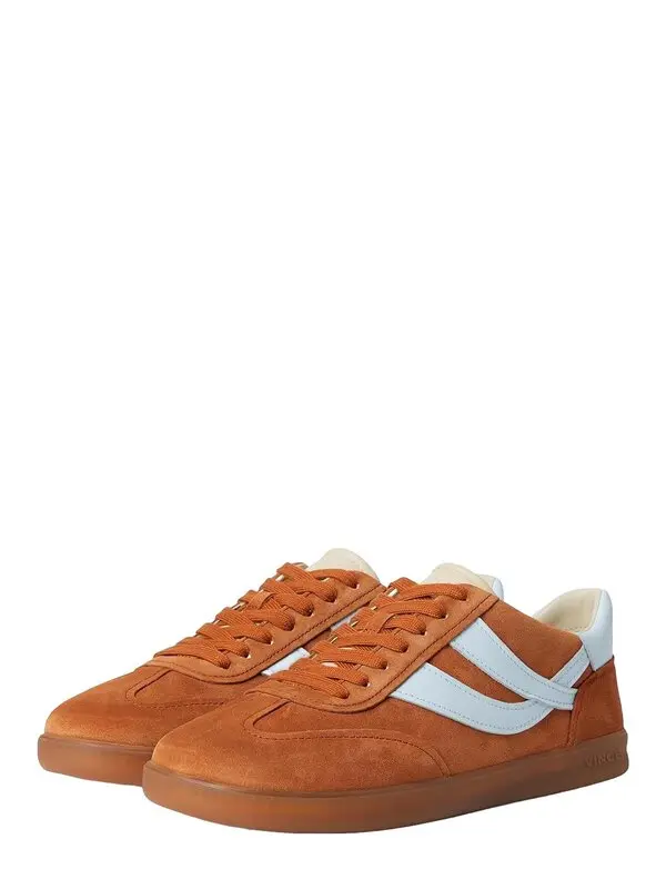 Vince Oasis-w Lace-up Suede Sneakers - Coral