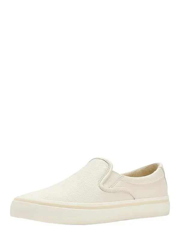 Vince Blair Slip-on Leather Shoes - Bone