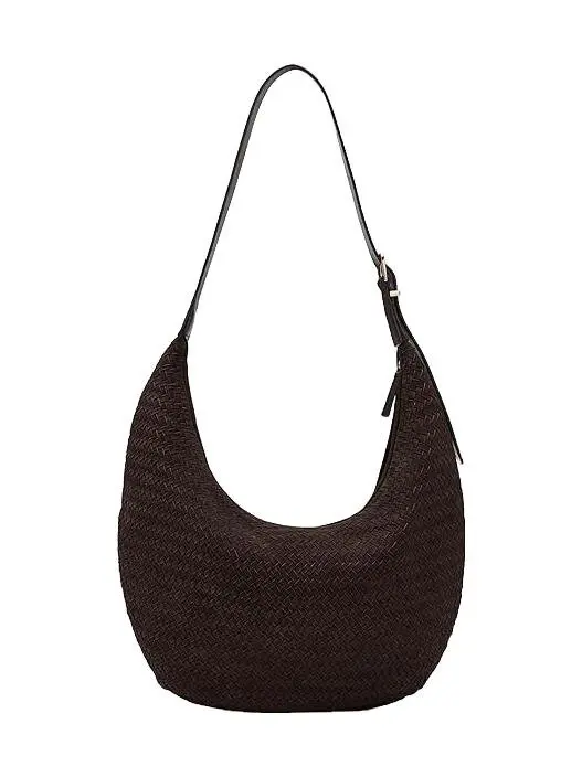 Madewell Essentials Curve Shoulder Bag - Brown