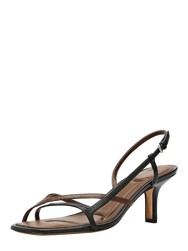 Vince Lilian Slingback Sandals - Brown