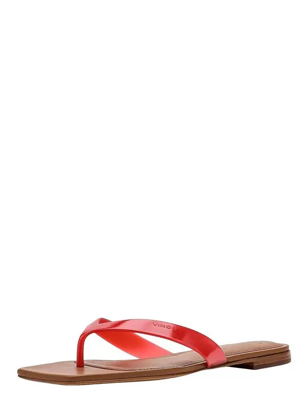 Vince San Juan Thong Sandals - Red