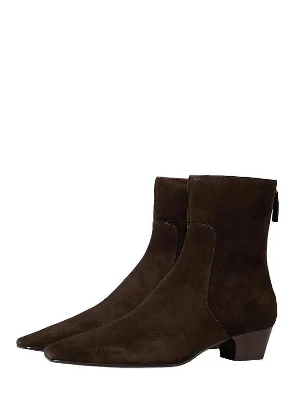 Madewell Lexie Ankle Boot In Leather - Brown
