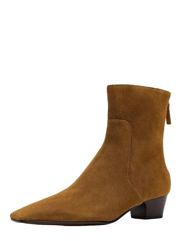 Madewell Lexie Ankle Boot In Leather - Multi