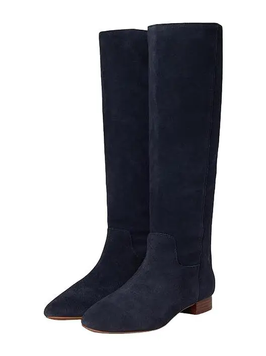 Madewell The Dari Tall Suede Boot - Gray