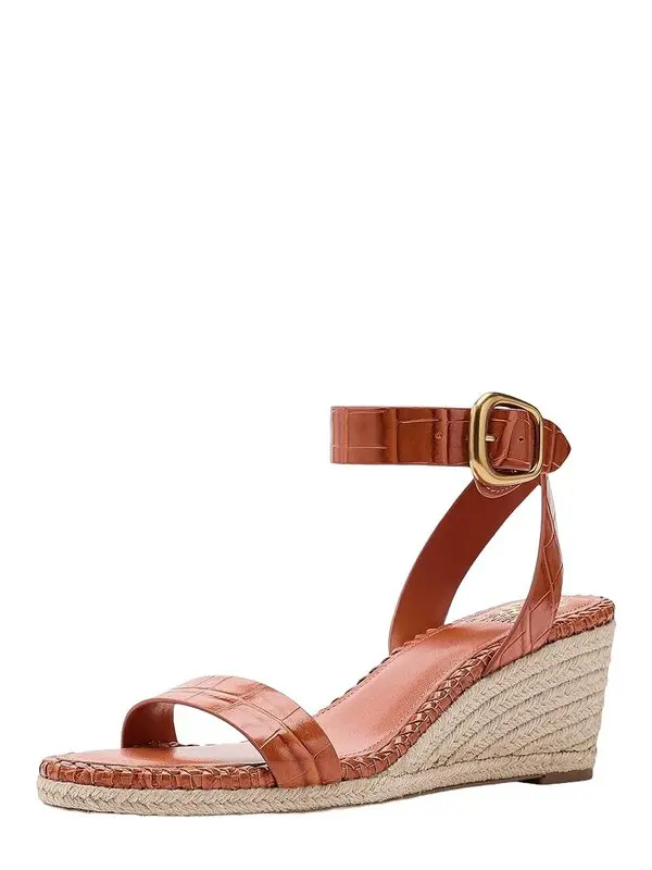 Vince Camuto Fainel Ankle Strap Espadrille Wedge Sandals - Multi