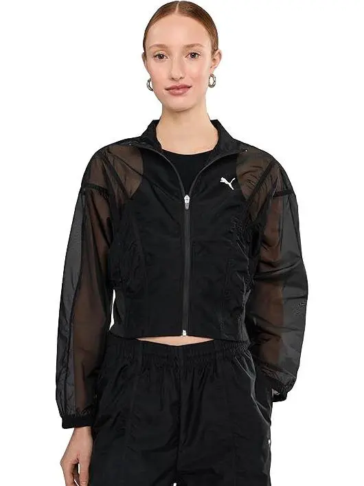PUMA Dare To Oversized Woven Jacket - Black