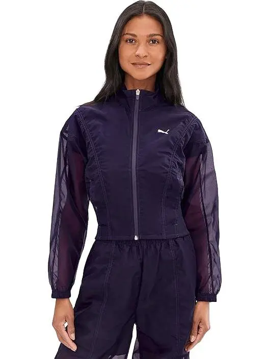 PUMA Dare To Oversized Woven Jacket - Purple