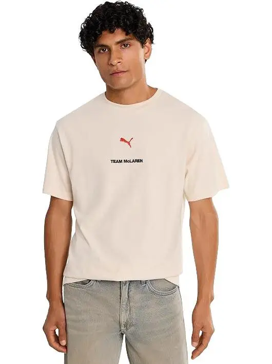 PUMA Mclaren Racing Graphic T-shirt T Shirt - Alpine Snow