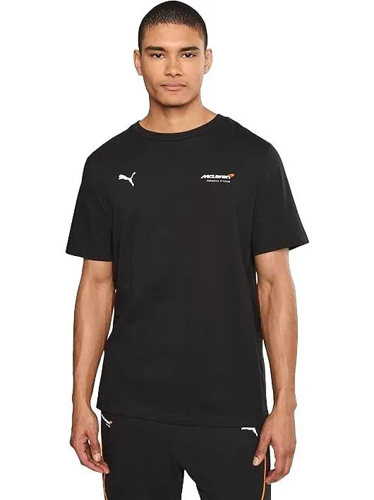 PUMA Mclaren Racing Graphic T-shirt T Shirt Papaya - Black