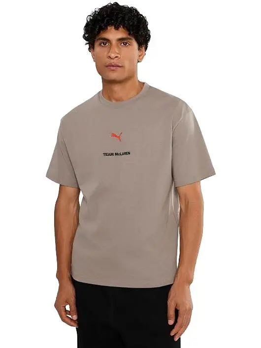 PUMA Mclaren Racing Graphic T-shirt T Shirt - Mouse Gray