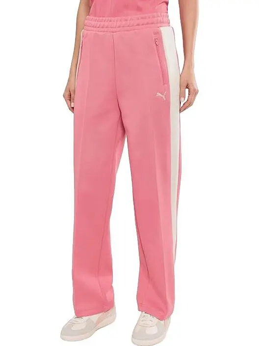 PUMA T7 Always On Straight Track Pants - Pink