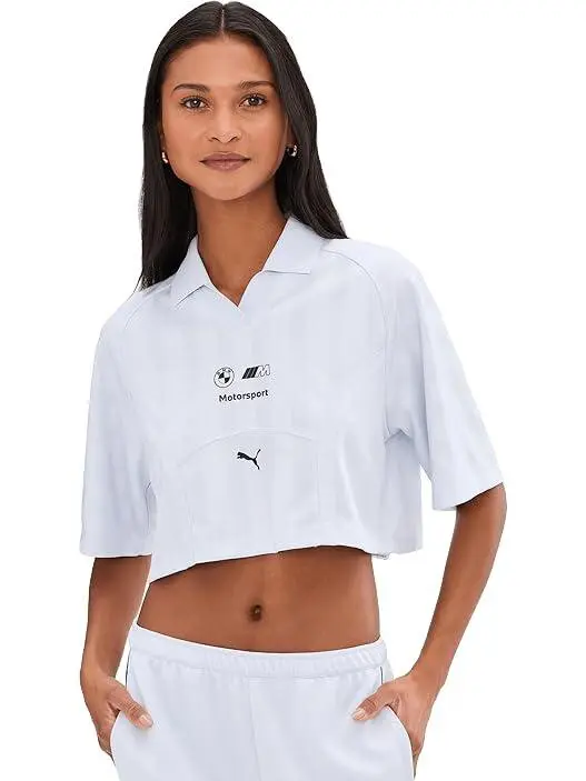 PUMA Bmw M Motorsport Cropped Polo - Gray
