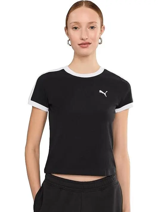 PUMA T7 Slim Fit Tee - Black