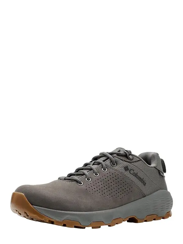 Columbia Newton Nimble Leather Lace-up Shoes - Black