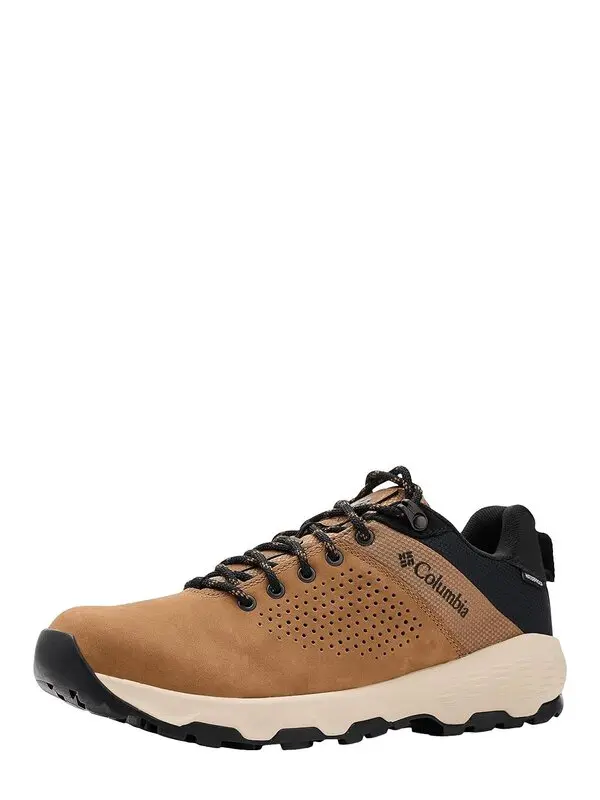 Columbia Newton Nimble Leather Lace-up Shoes - Tan
