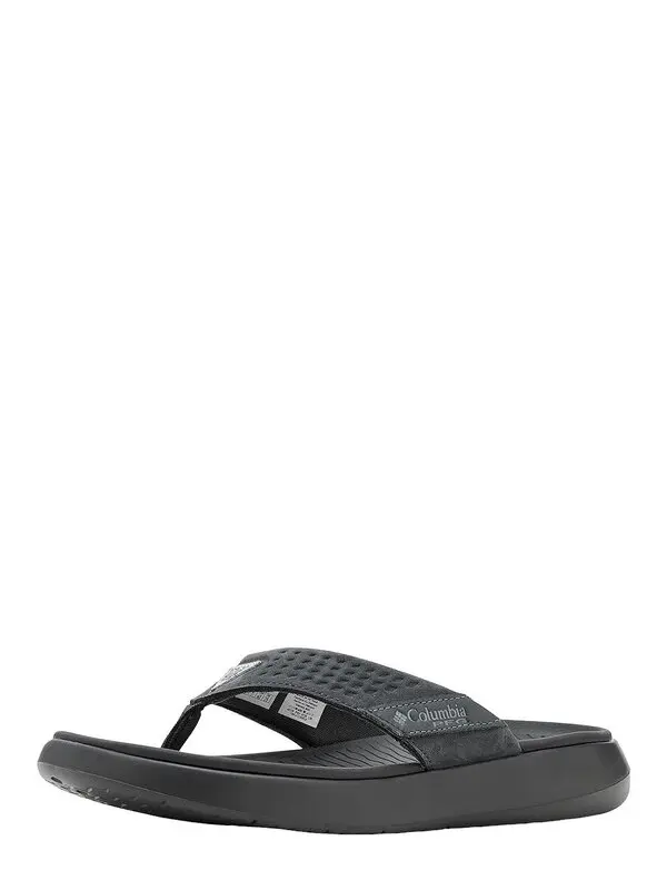 Columbia Boatside Flip Lea Pfg Sandals - Black