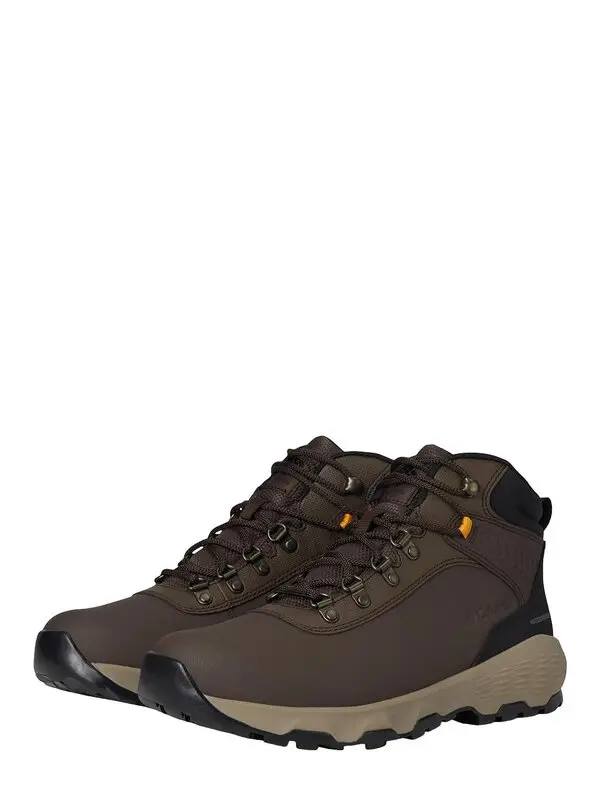 Columbia Newton Wander Leather Hiking Boots - Black