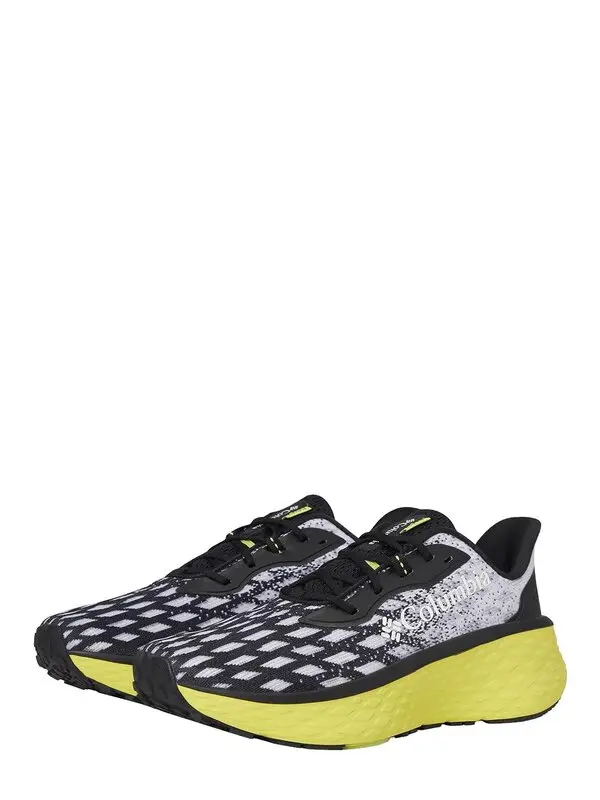 Columbia Konos Elevate Low Top Athletic Shoes With Omni-max Platform - Black/voltage