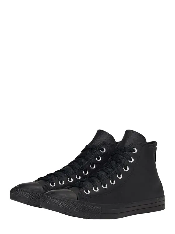 CONVERSE Chuck Taylor All Star Leather High-top Shoes - Black