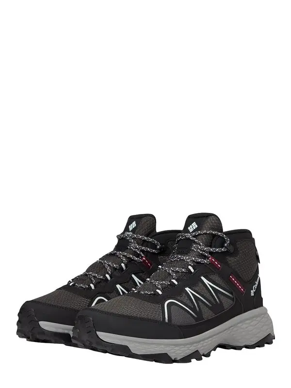 Columbia Peakfreak Rush Mid Outdry Lace-up Hiking Shoes - Black